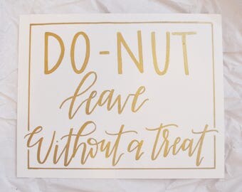 Donut sign | Etsy