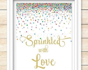 Unique sprinkled with love related items | Etsy