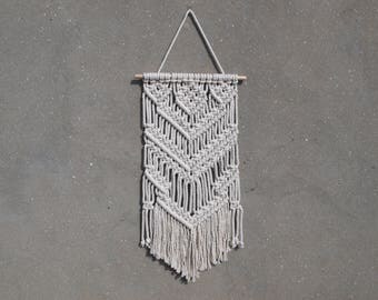 Macrame wandkleed | Etsy