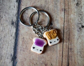 Clay key chains | Etsy