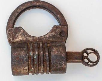 Antique padlock | Etsy