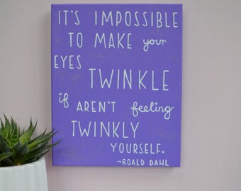 Roald dahl quote | Etsy