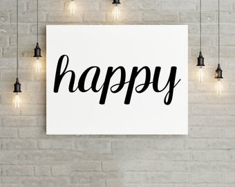 Happy art | Etsy