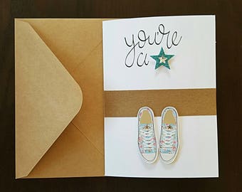 Floral converse | Etsy