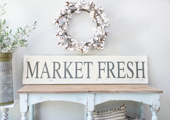 Large kitchen sign wooden kitchen sign Kitchen wall decor