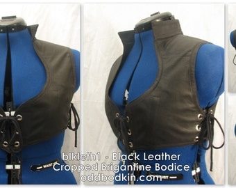 Leather bodice | Etsy