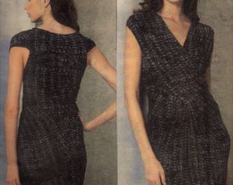 Draped dress pattern | Etsy