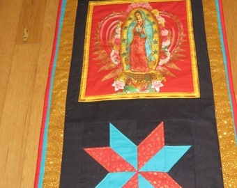 Virgin mary fabric | Etsy