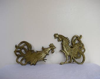 Brass wall hanging | Etsy