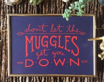 Muggles get you down | Etsy