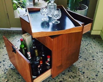 Mcm bar cabinet | Etsy