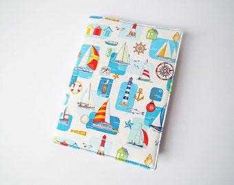 Notebook Sketchbook Journal Diary Cover A5 Fabric Collage