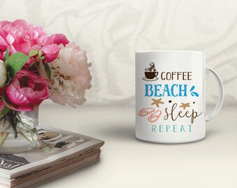Beach mugs | Etsy