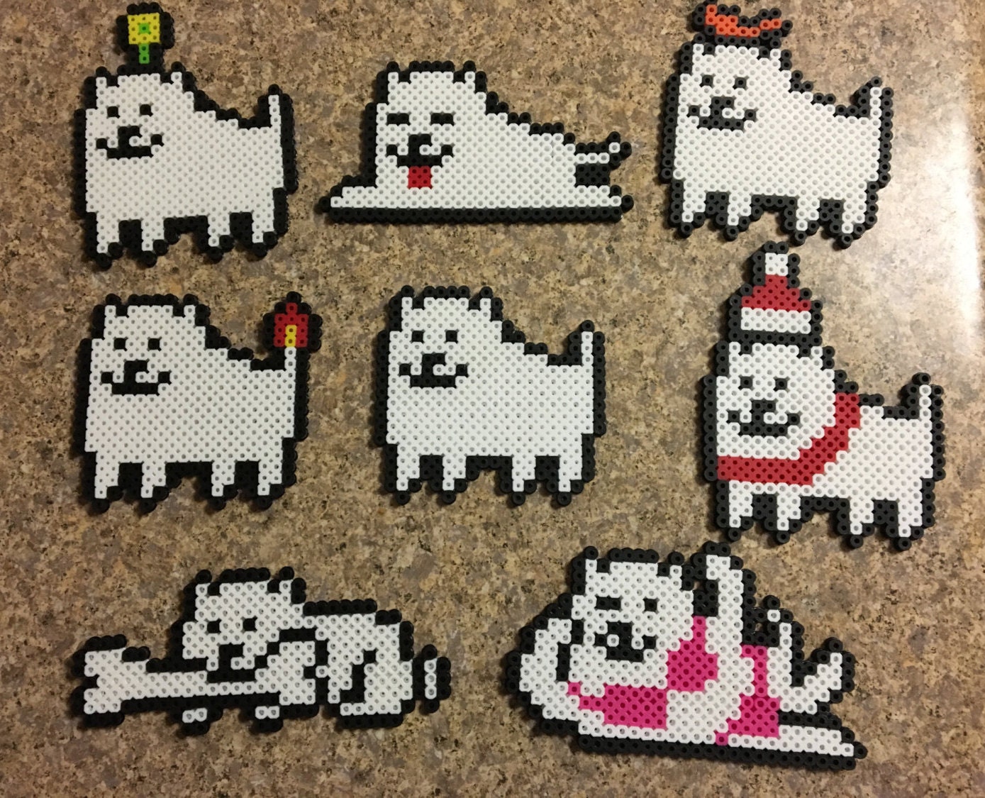 Annoying Dogs Undertale Perlers