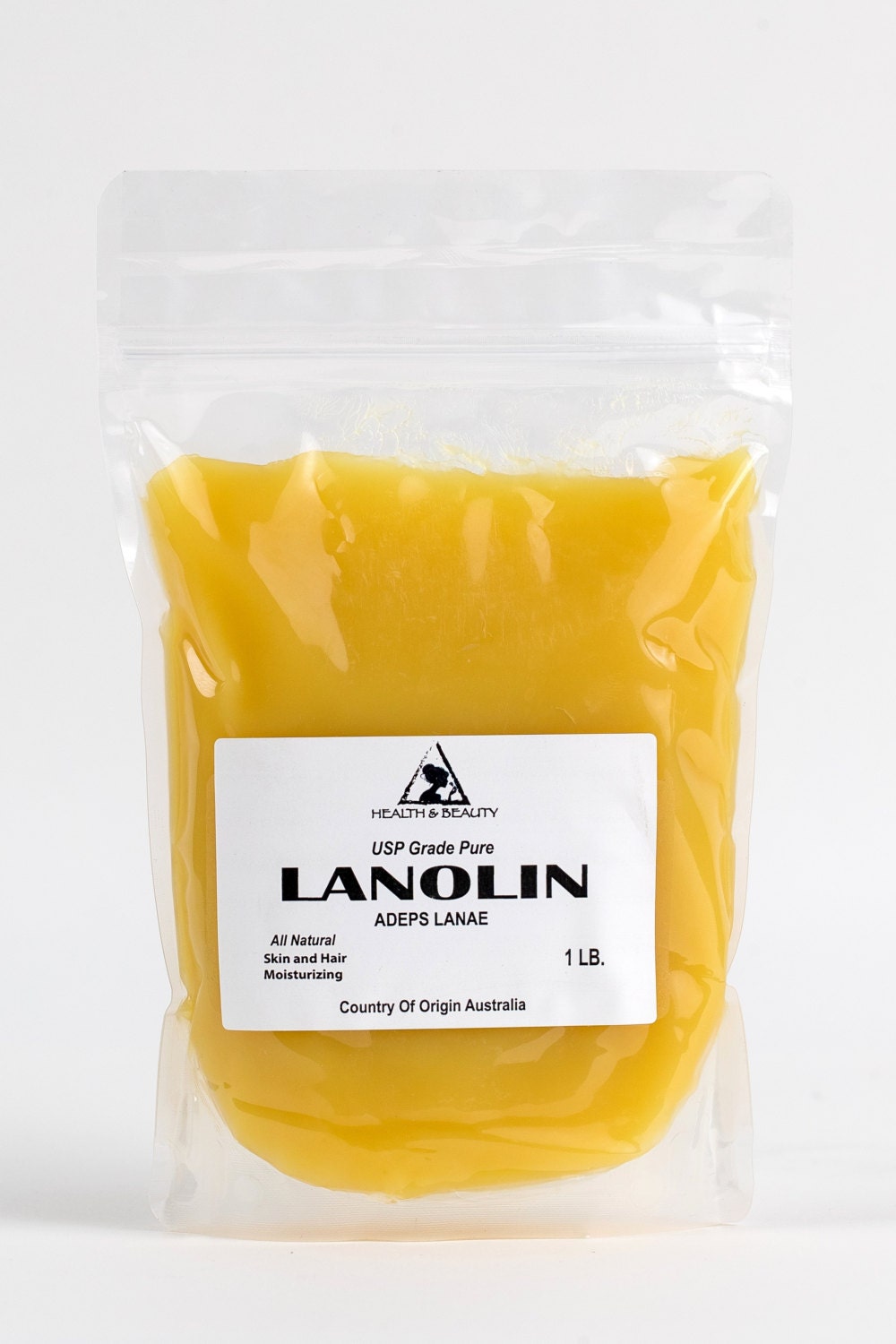 1 Lb LANOLIN ANHYDROUS USP Grade Ultra Refined 100% Pure Skin