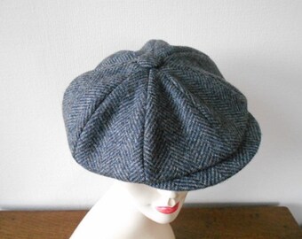 Mens newsboy hat | Etsy