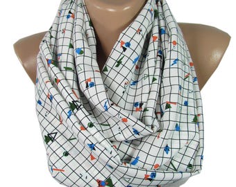 Geometric scarf | Etsy