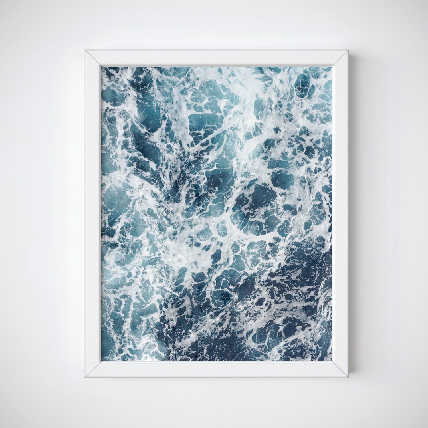 Ocean Print Beach Print Ocean Wave Print Waves Print