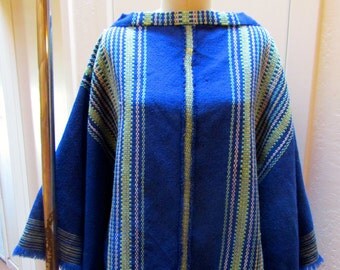Chilean poncho | Etsy