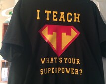 Unique superpower tshirt related items | Etsy