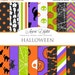SALE Halloween Digital Paper. Scrapbook by AvenieDigital on Etsy
