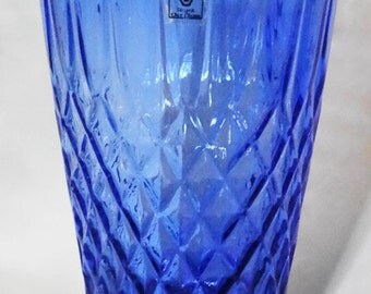 Blue flower vase | Etsy