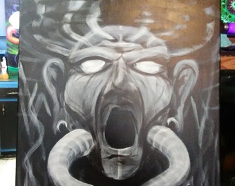 Screaming demons | Etsy