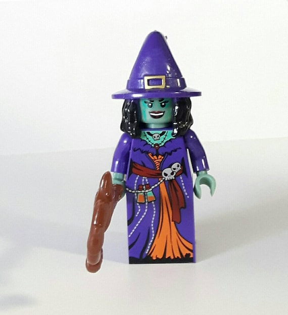 Wicked Witch custom minifigure 100% Lego Compatible wizard of
