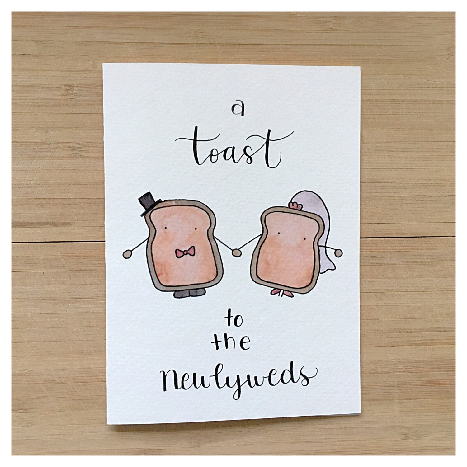 Newlywed Card Wedding Card Funny Wedding Card Newlyweds