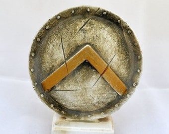 Spartan shield | Etsy
