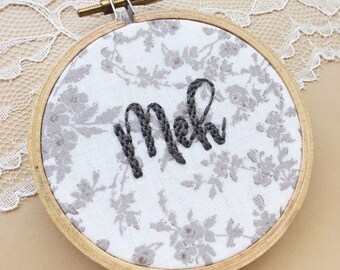 Sarcastic embroidery | Etsy