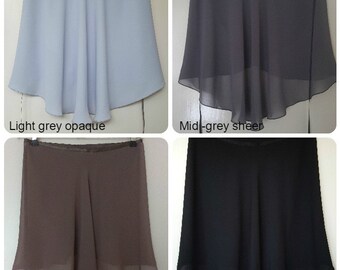 Chiffon skirt | Etsy