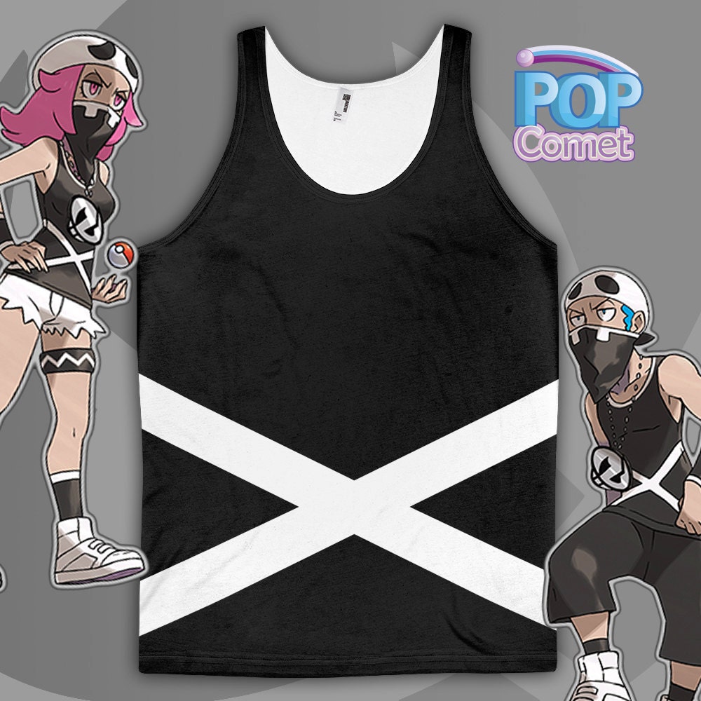 Team Skull Grunt Cosplay Tank Pokemon Cosplay Pokemon Sun and