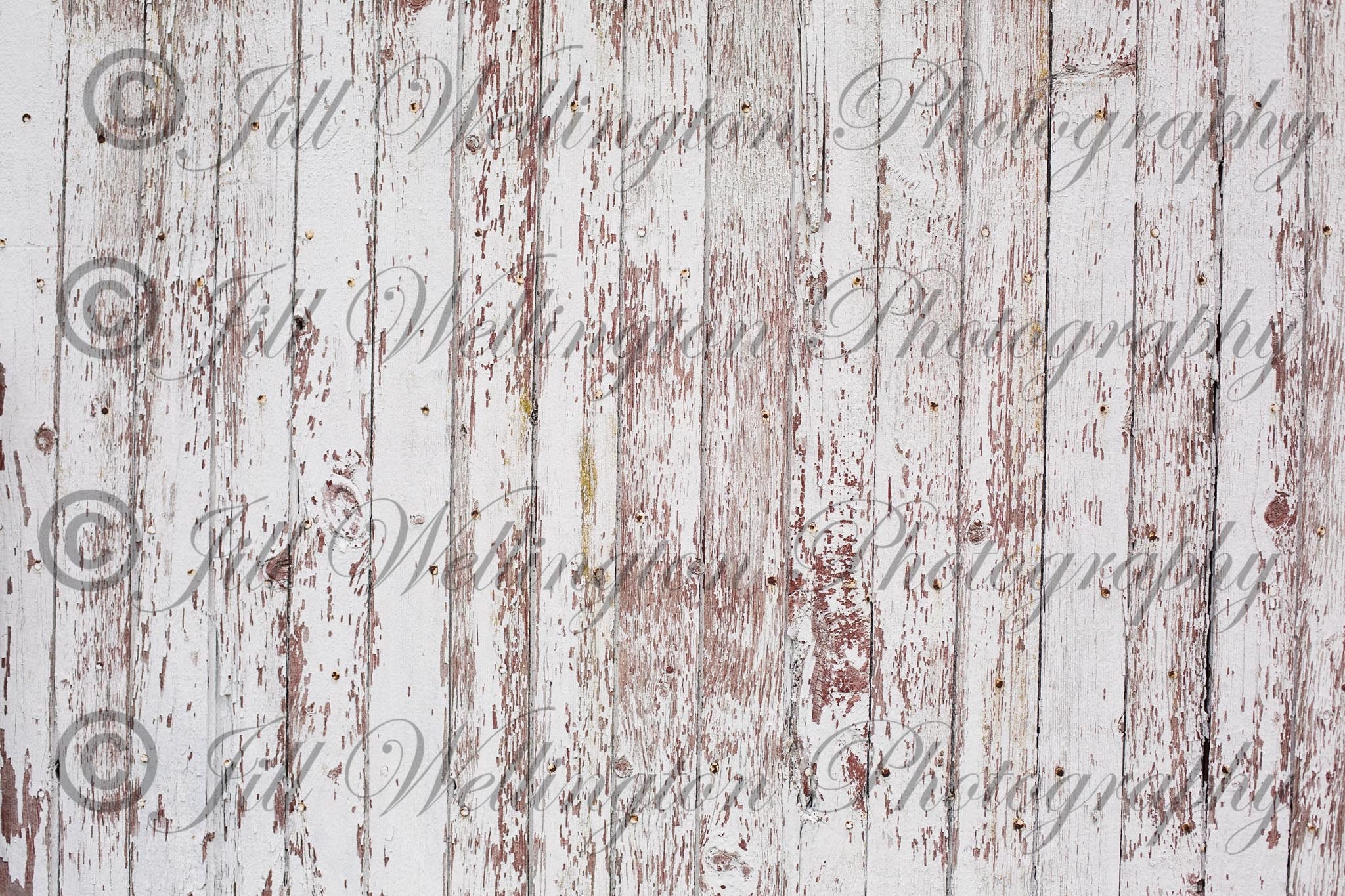 White DIGITAL Barn Wood wall background backdrop for