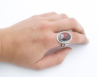 Mountain range ring | Etsy