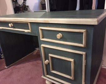 Unique distressed desk related items | Etsy