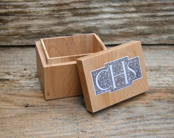 Maple wood box | Etsy