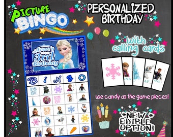 Frozen bingo | Etsy