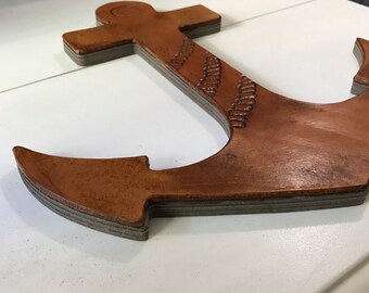 Leather wall art | Etsy