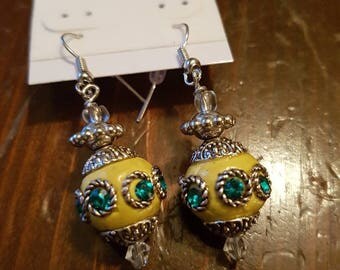 Funky dangle earring | Etsy