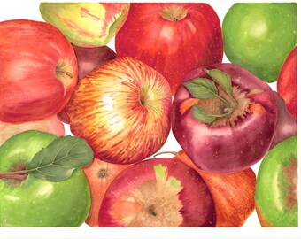 Contemporary Botanical Art by SallyJacobsStudio on Etsy