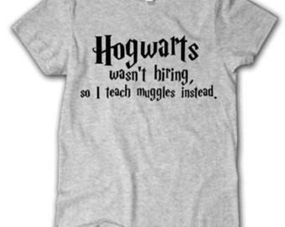 Harry Potter funny Hogwarts Teacher T-shirt