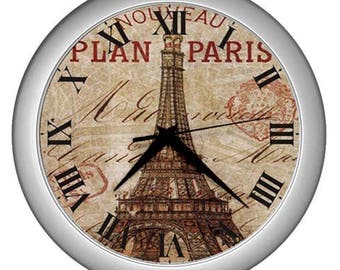 Paris clock | Etsy