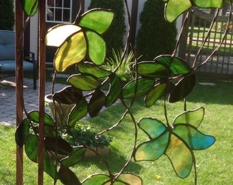 Stain glass trellis | Etsy