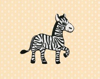 Zebra applique | Etsy