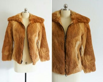 Vintage fur coat | Etsy
