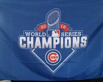 Chicago cubs banner | Etsy