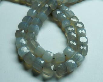 Gray chalcedony | Etsy