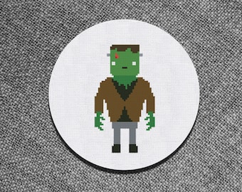 Zombie cross stitch | Etsy