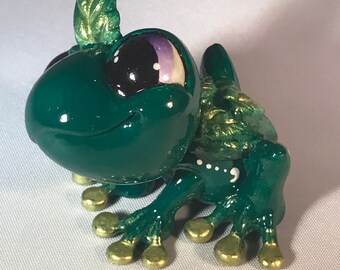 Hand painted frog | Etsy